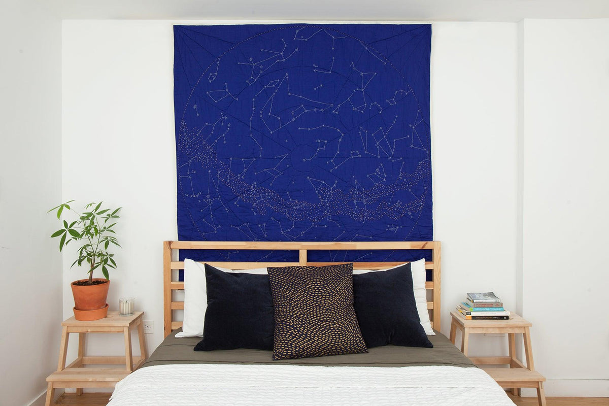 Constellation Quilt - Handmade Heirloom by Haptic Lab