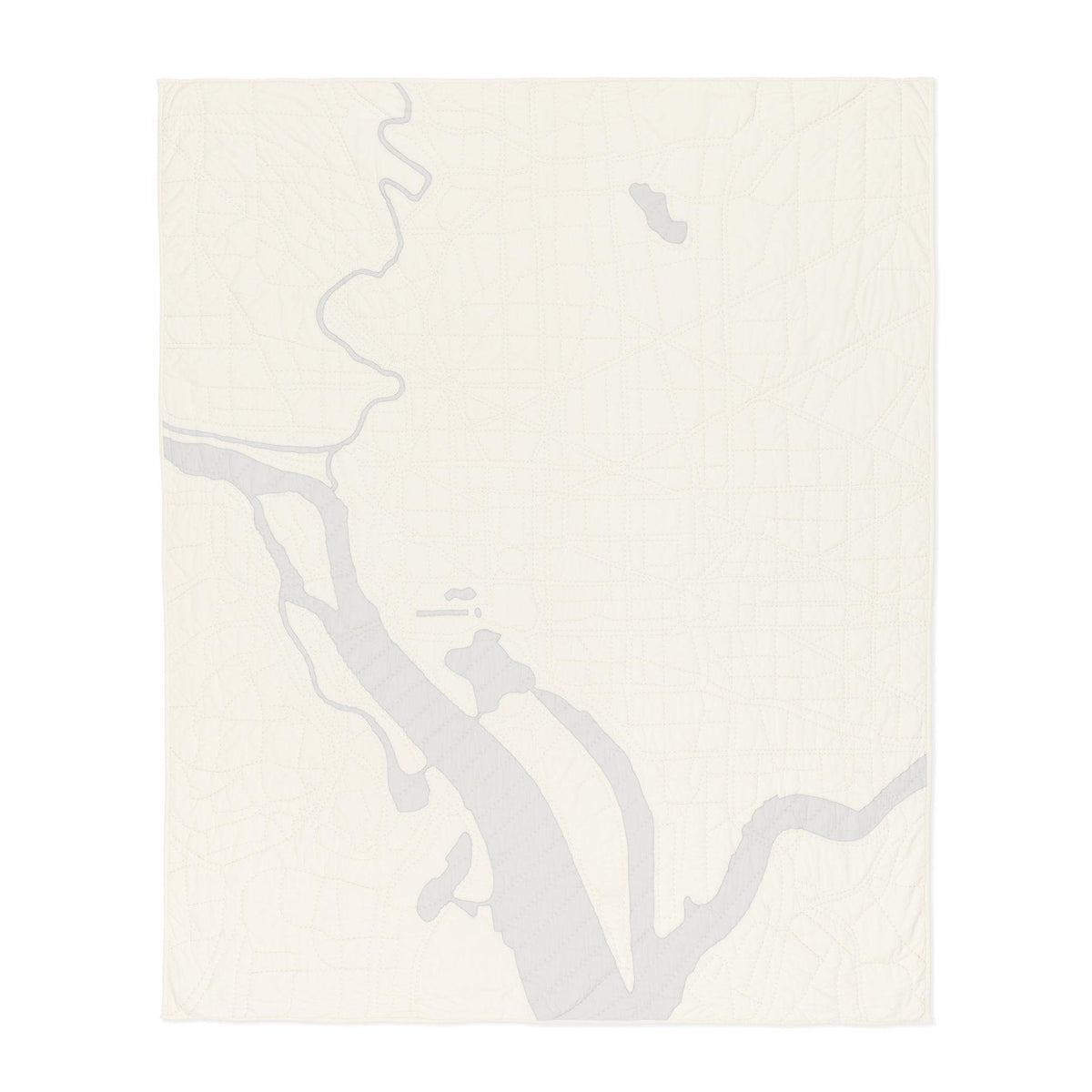 Washington DC Map Quilt | Heirloom Cartography by Haptic Lab